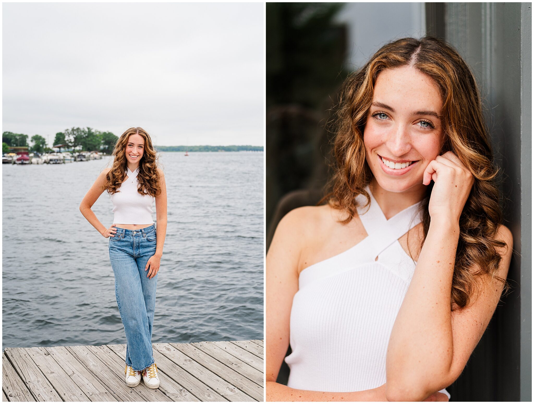 Downtown Excelsior Senior Portraits - Erica Johanna Photography